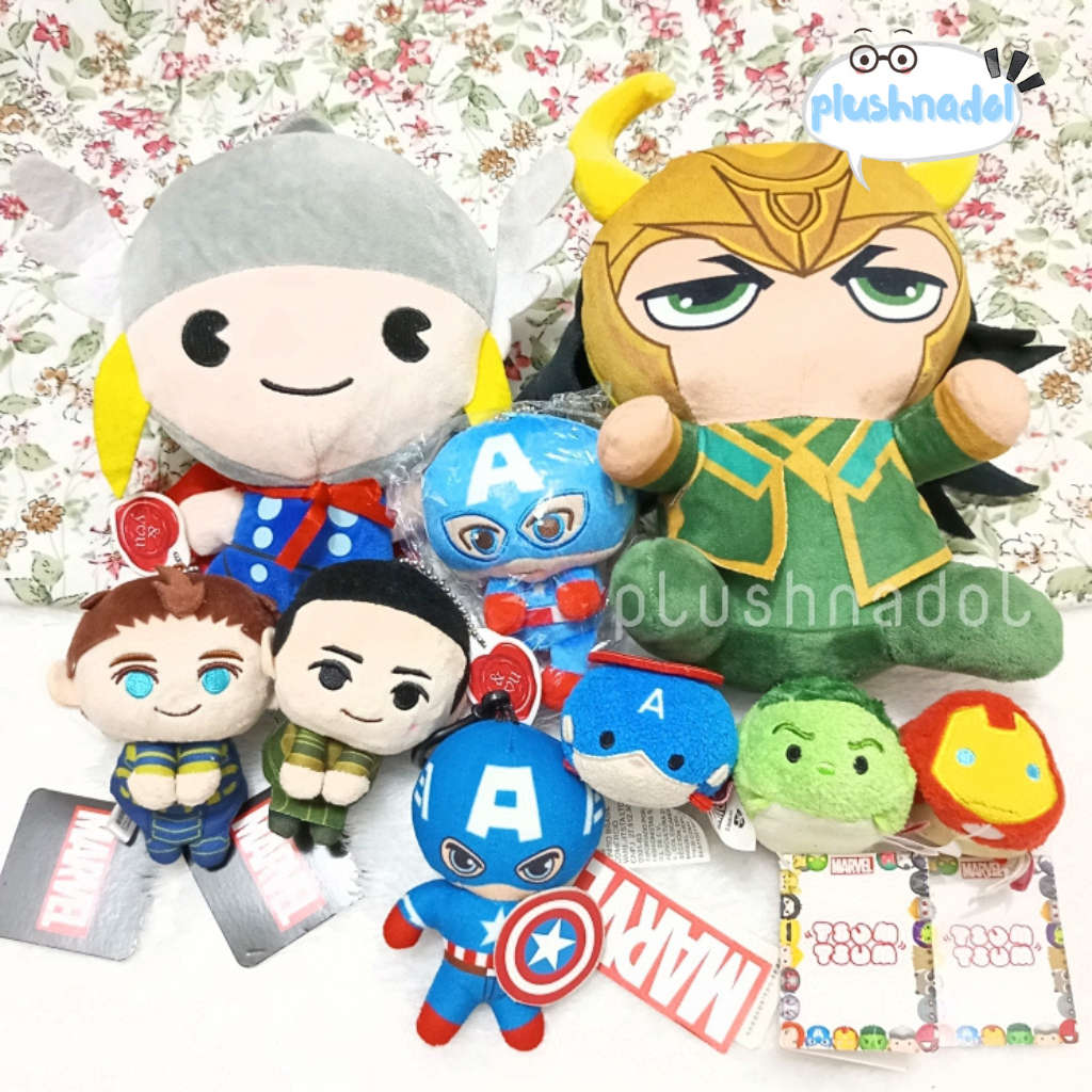 Jual Marvel AVENGERS & ETERNALS Various Merchandise Tsum Tsum, &you and ...