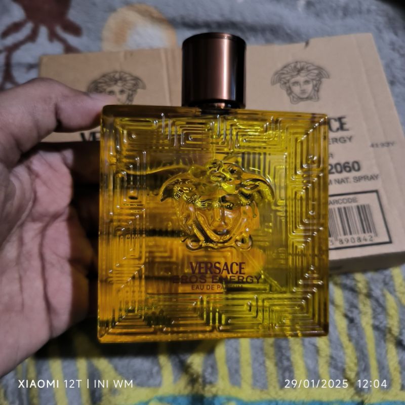 Jual Versace Eros Energy 100ml BNIB - Tester With Cap | Shopee Indonesia