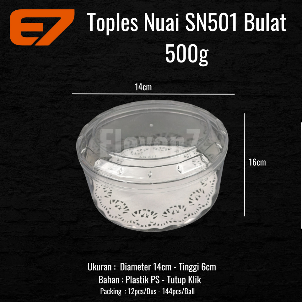 Jual Toples Kue NUAI SN-501 Bulat Tempat Roti Baking 500gram | Shopee ...