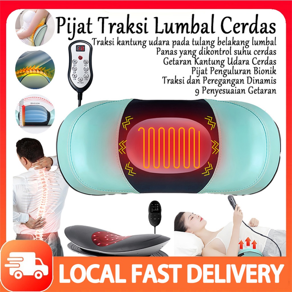 Jual Pijat Pinggang Lumbar Traction Device Alat Traksi Pinggang ...