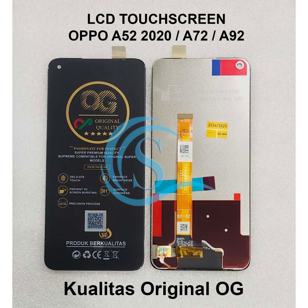 Jual LCD Touchscreen Oppo A52 2020 / A72 2020 / A92 2020 Fullset | Shopee Indonesia