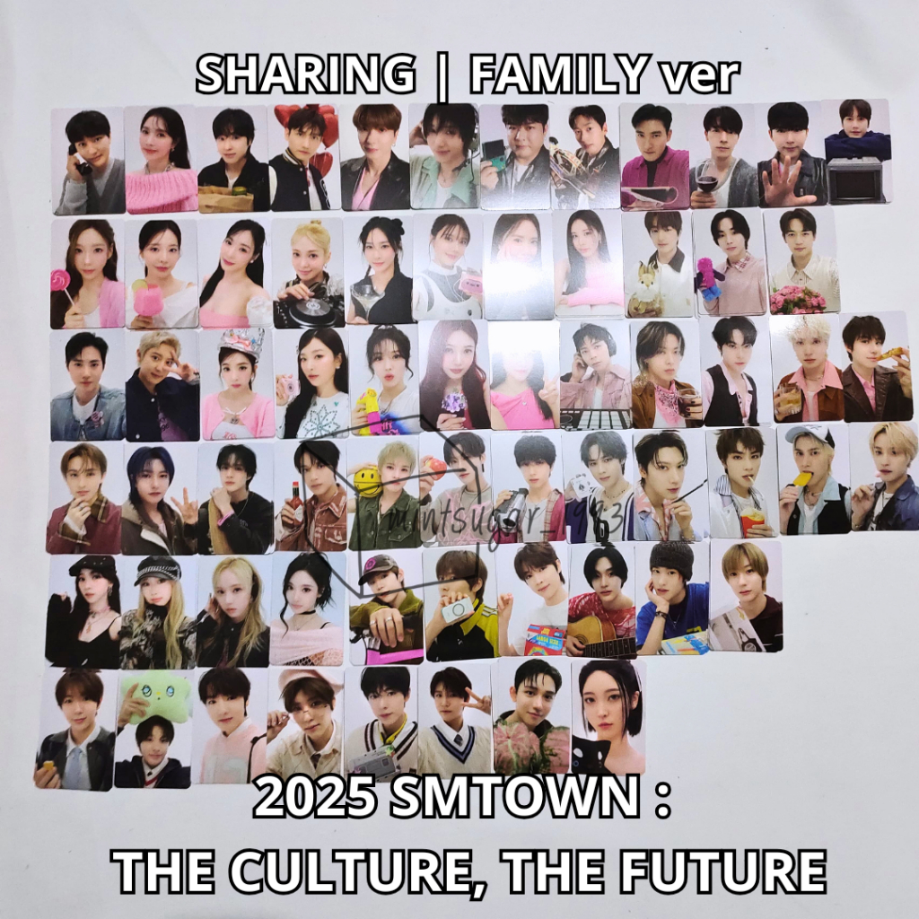 Jual [ READY OFFICIAL NEW ] SHARING SMTOWN 2025 : THE CULTURE, THE FUTURE ( Family ver ) Kangta ...