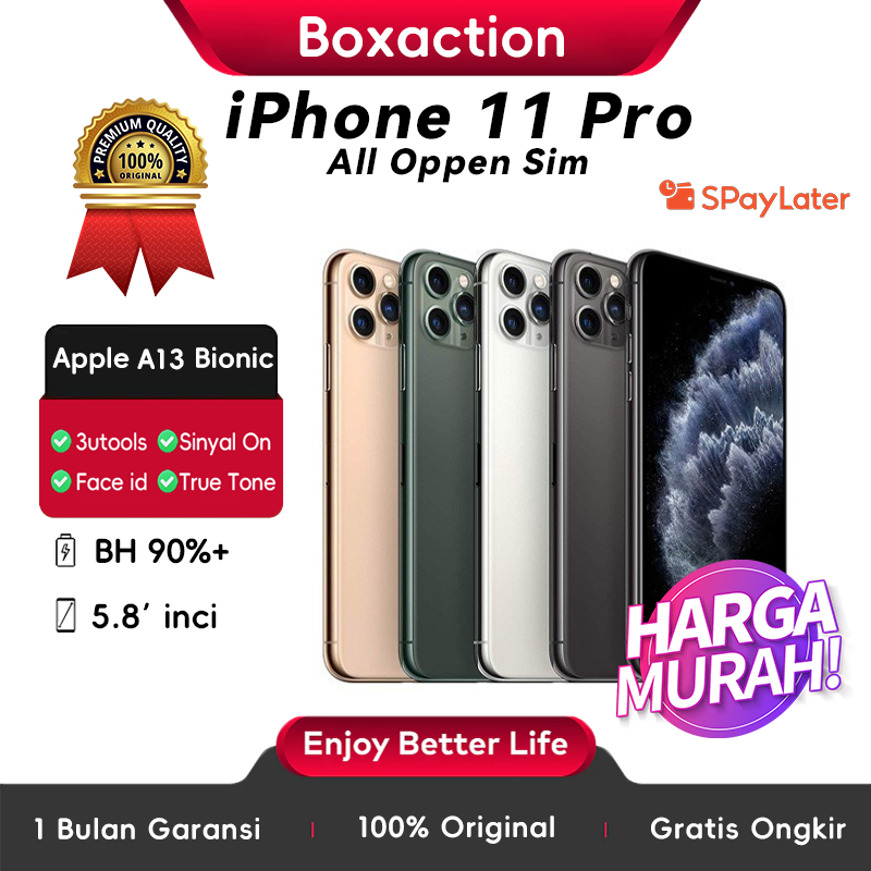 Jual iPhone 11 Pro 64GB 256GB Second Original 100% Second Mulus Fulset | Shopee Indonesia