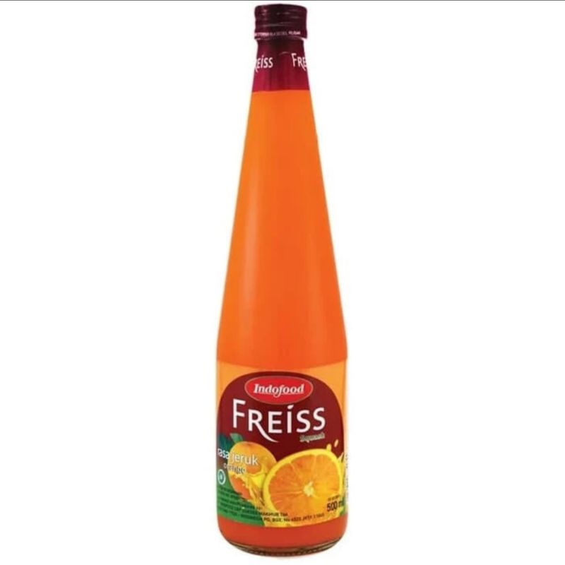 Jual Sirup Indofood Syrup Freiss Orange/Melon/Cocopandan/Leci 500ml ...
