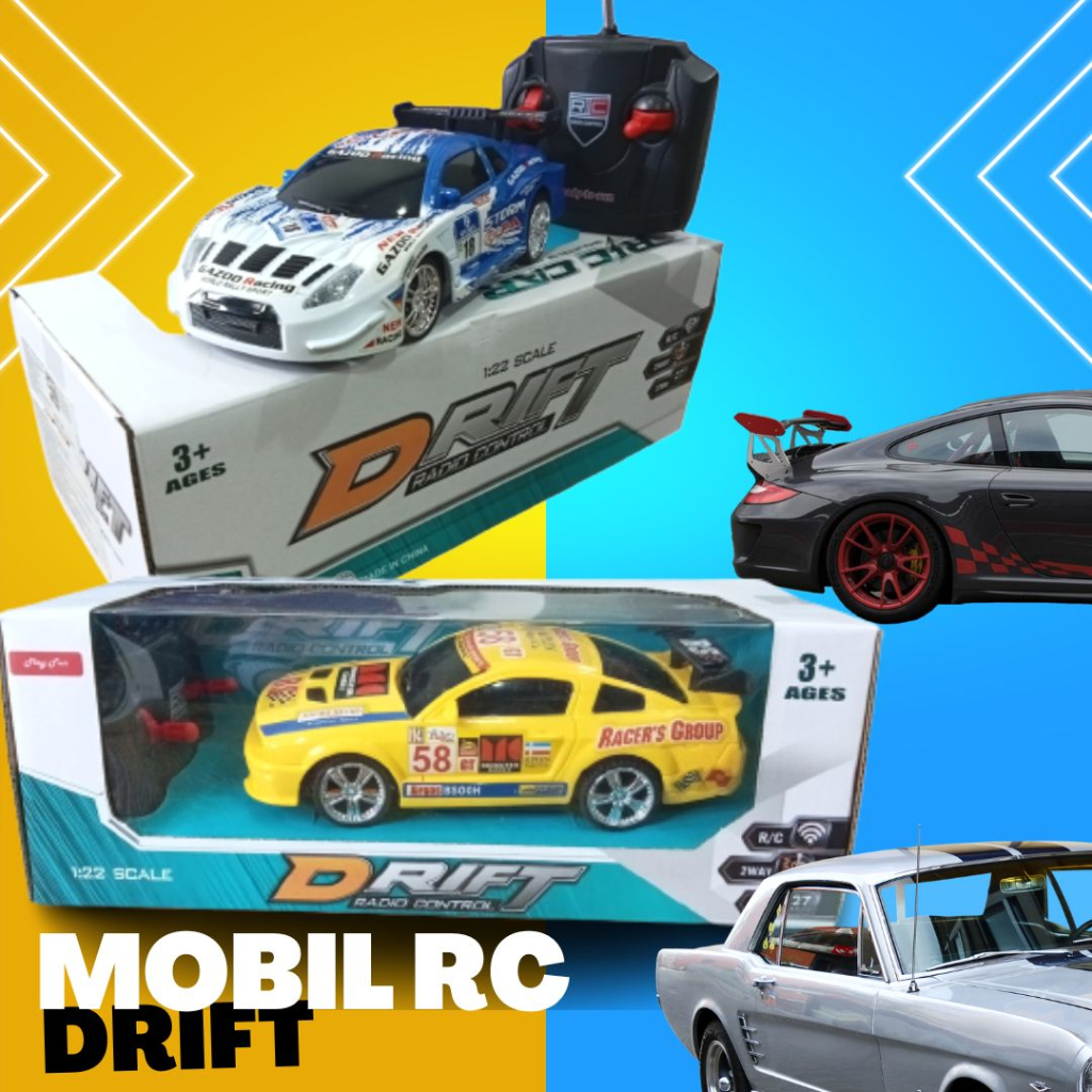 Jual Mainan Mobil Remote/RC Control Drift Mobil Supercar MMX77035 ...