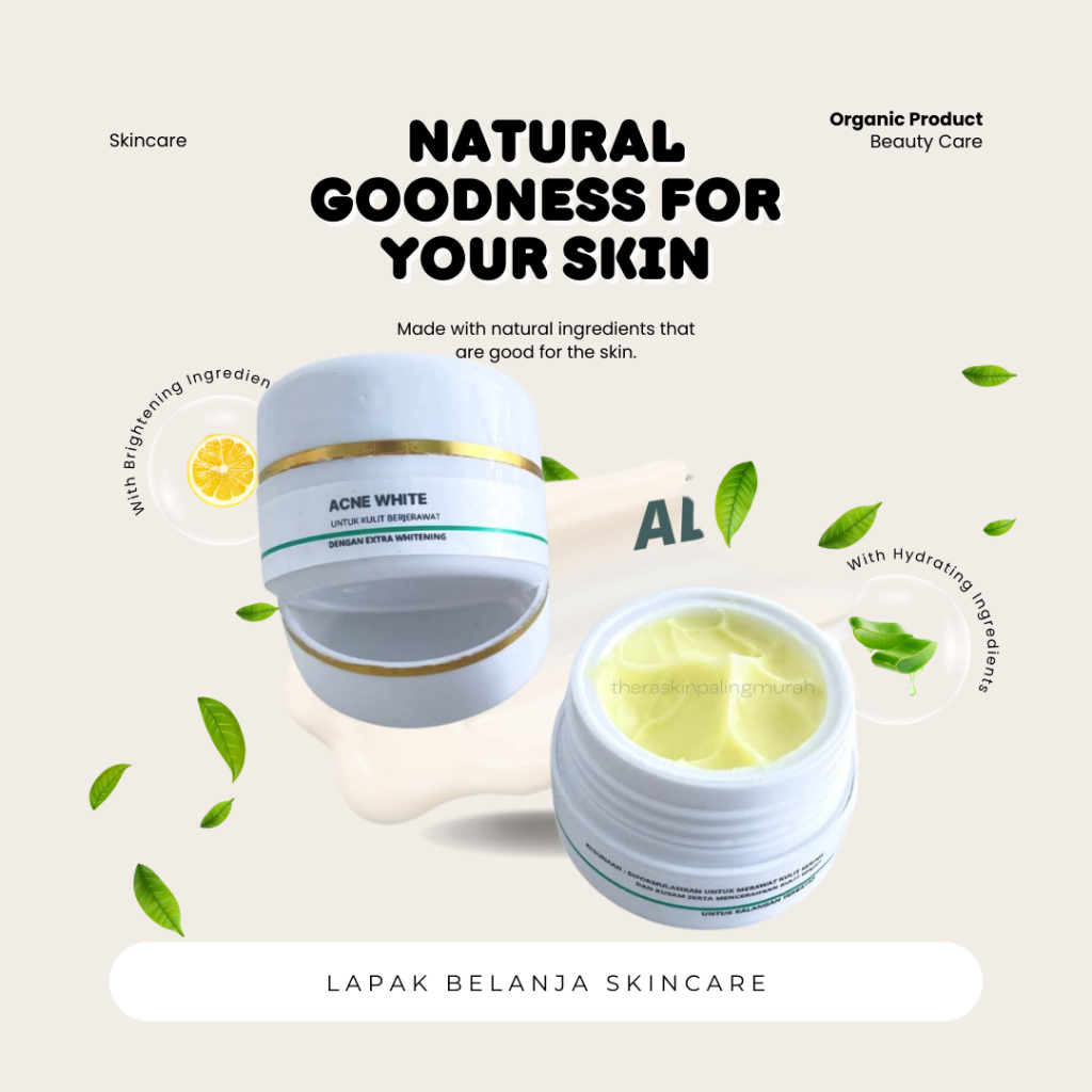 Jual KRIM MALAM ACNE WHITE | Shopee Indonesia