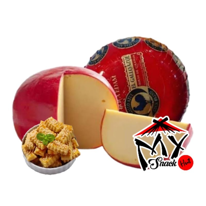 Jual KEJU EDAM 100GR BOLA AYAM JAGO EMAS COCK BRAND KASTANGEL CHEESE ...