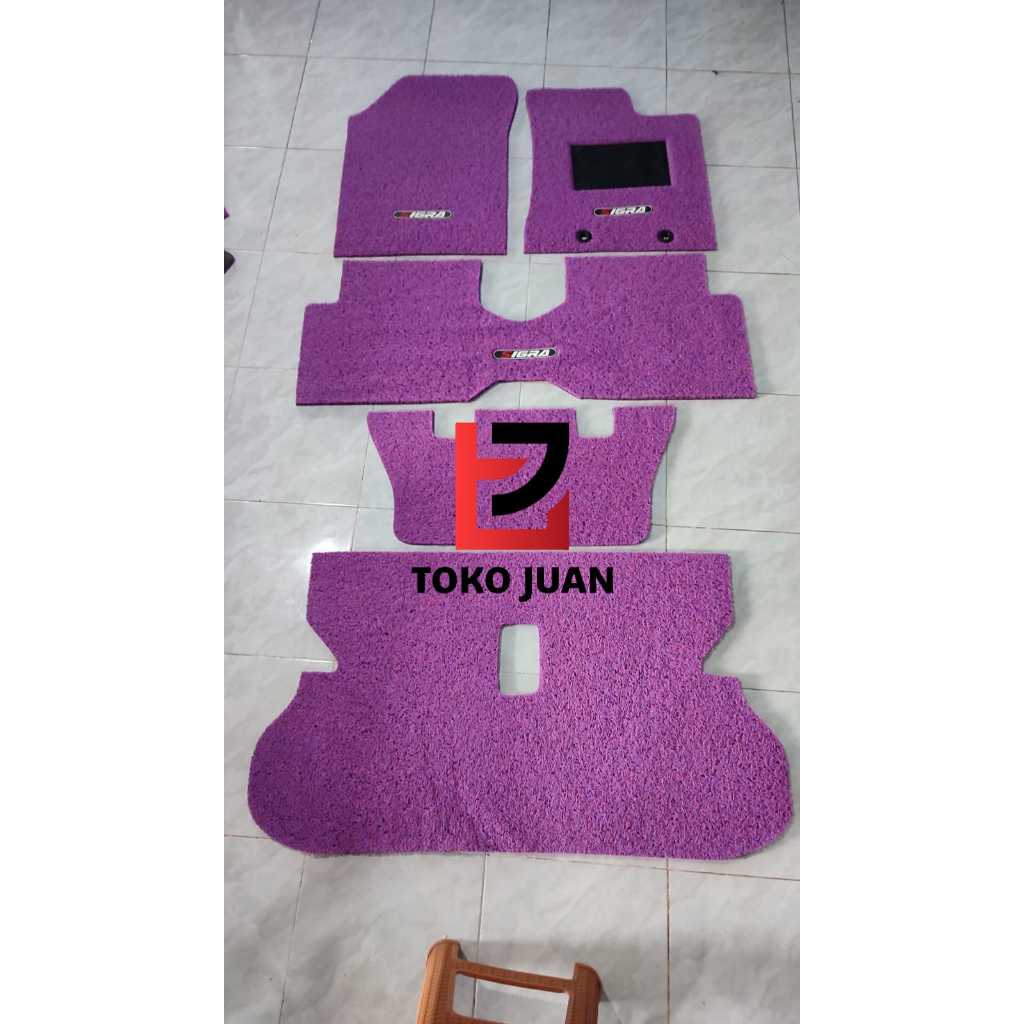 Jual Karpet Mie Bihun 1 warna untuk Calya dan Sigra 1 baris depan 2 ...