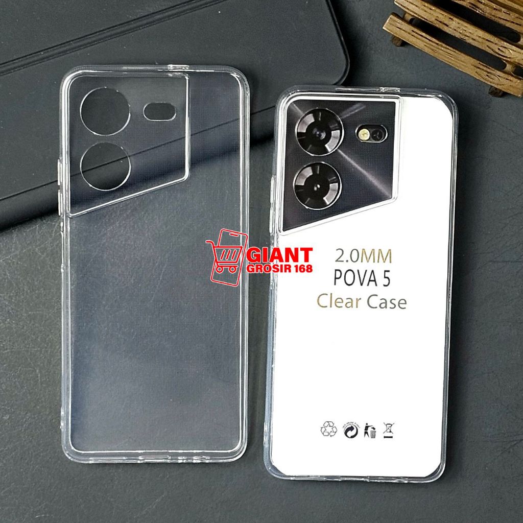 Jual TECNO POVA 5 TECNO POVA NEO 2 TECNO POVA NEO 3 CASE CLEAR HD 2.0MM ...