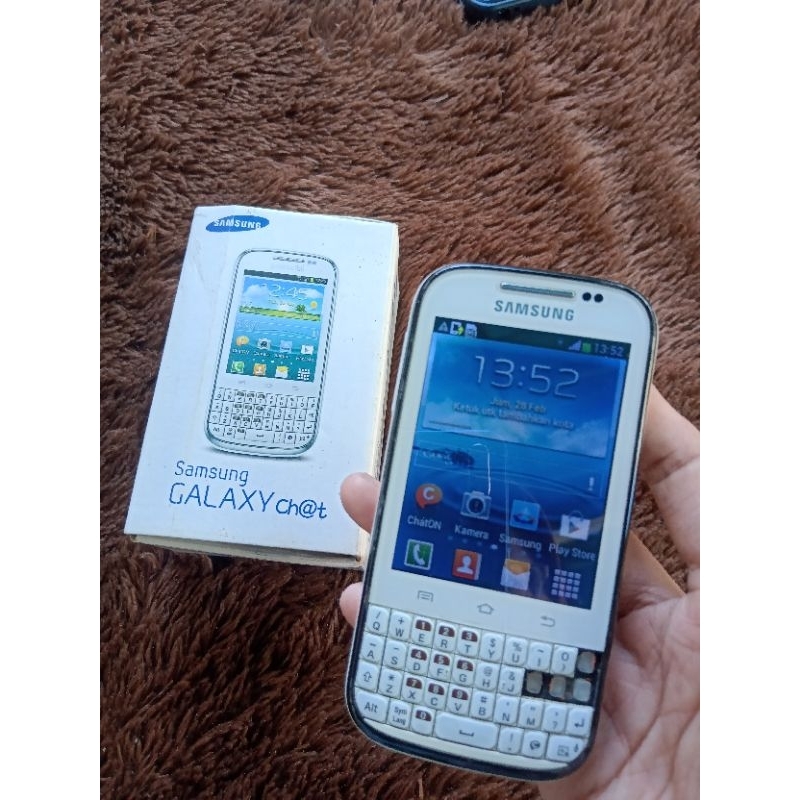 Jual hp android Samsung galaxy chat second | Shopee Indonesia