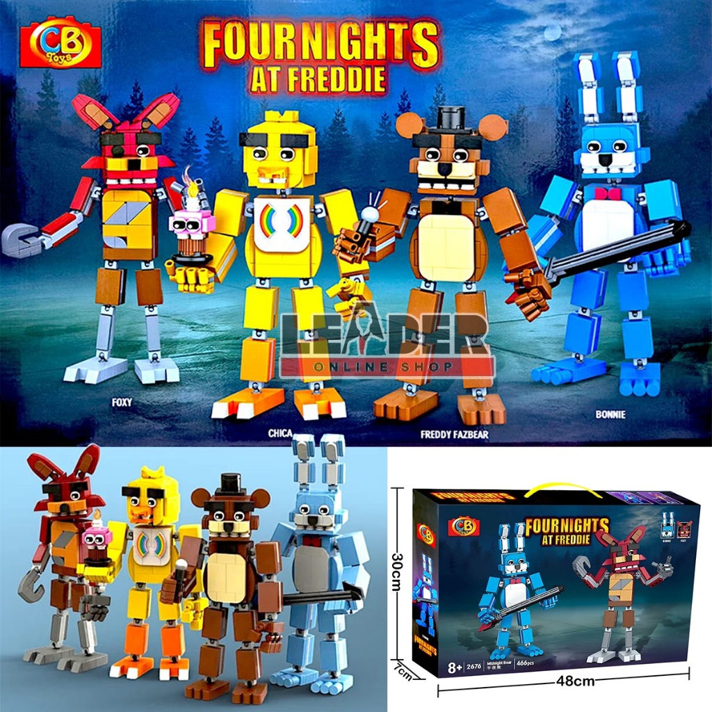 Jual BRICK FIVENIGHTS / FOURNIGHTS AT FREDDIE GAME UKURAN BESAR SET 4 ...