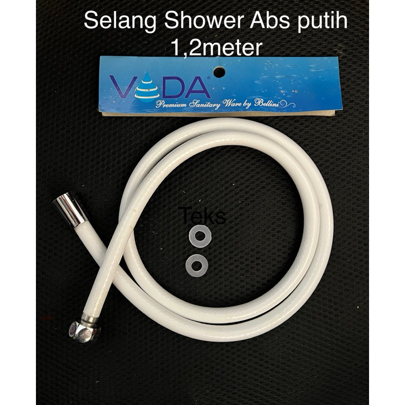 Jual Selang Flexibel VODA shower mandi bidet pvc putih 1,2meter ...