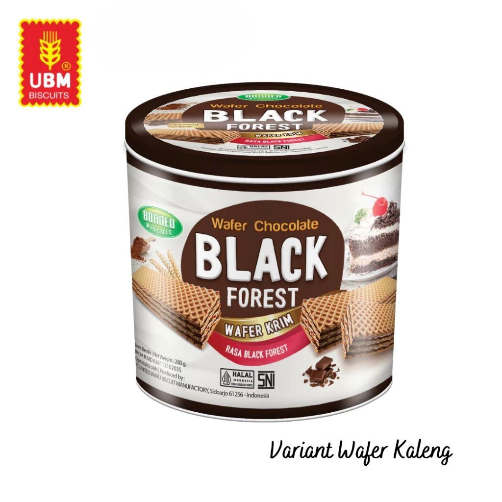 Jual UBM WAFER BLACKFOREST 280gr | Shopee Indonesia