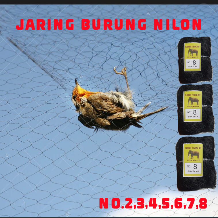 Jual Jaring Burung Nilon Emprit, Perkutut, Pipit, Kutilang, Tekukur Jaring Kandang Ayam Jaring ...