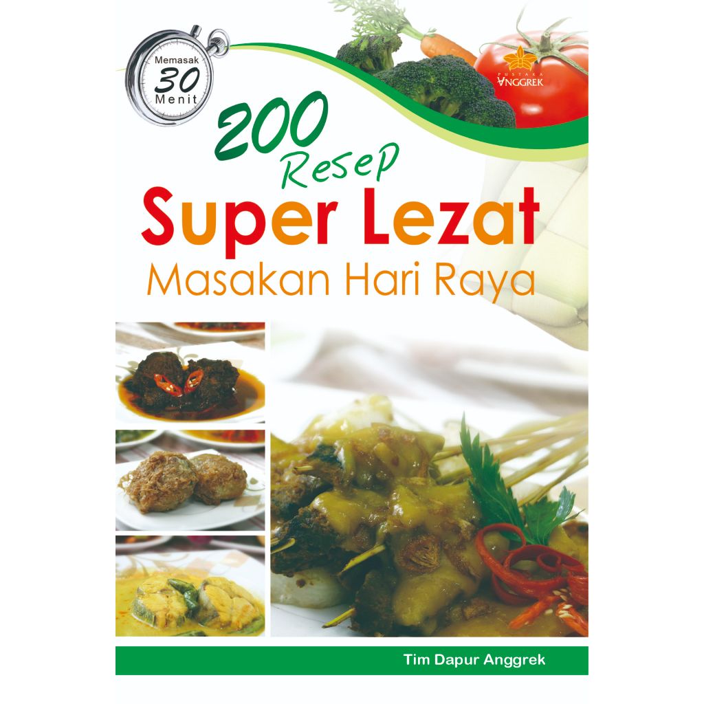 Jual Buku 200 RESEP SUPER LEZAT MASAKAN HARI RAYA | Shopee Indonesia