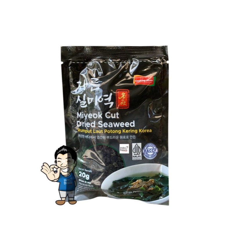 Jual Miyeok Cut Dried Seaweed- Rumput Laut Potong Kering Korea 20 g | Shopee Indonesia