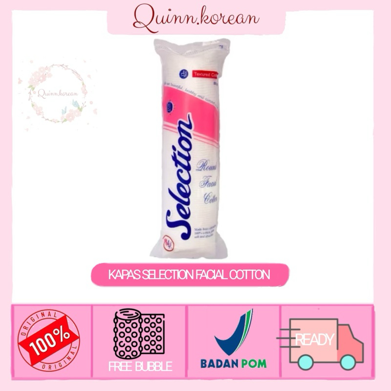 Jual kapas selection facial cotton 80 | Shopee Indonesia