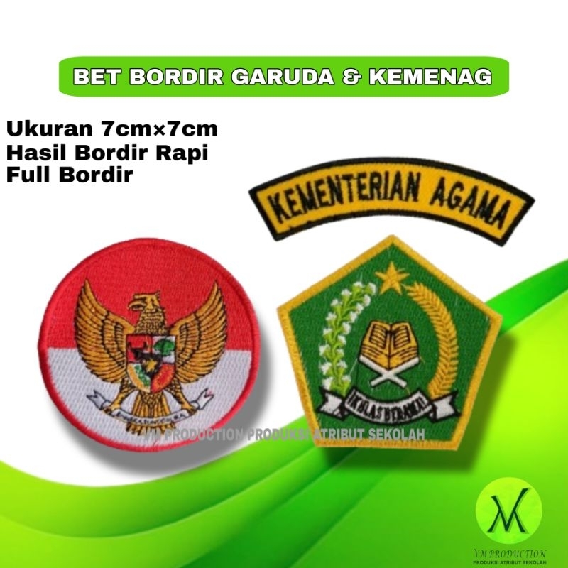 Jual Bed bordir ikhlas beramal bet garuda bordir bed ikhlas beramal ...