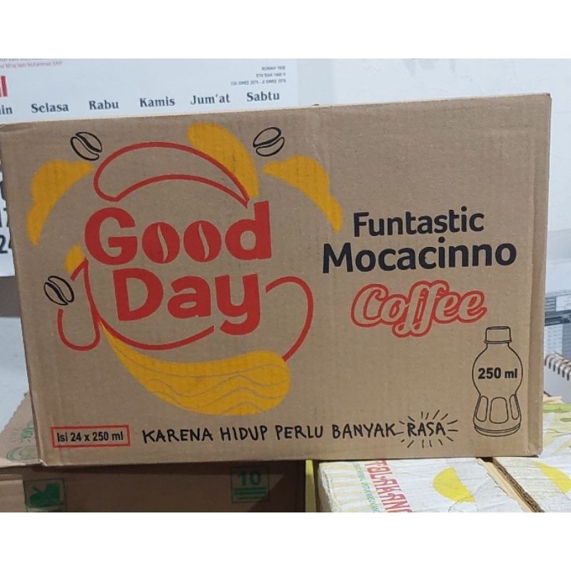 Jual Good Day Kemasan Botol 250ml DUS isi 24 botol - Funtastic ...