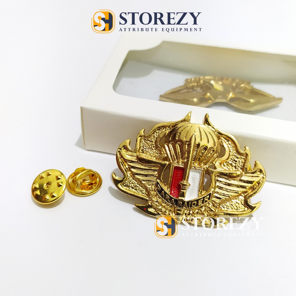 Jual Pin Brevet Wing Emblem Para Raider Premium | Shopee Indonesia