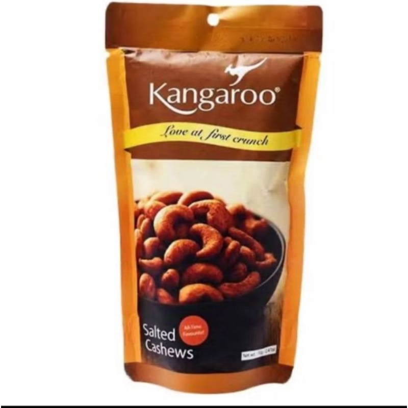 Jual KANGAROO SALTED CASHEW 70gr | Shopee Indonesia