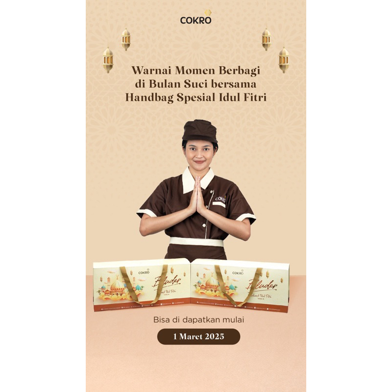Jual BLUDER COKRO STANDART (HANDBAG BISA REQ EDISI / UNIVERSAL ...