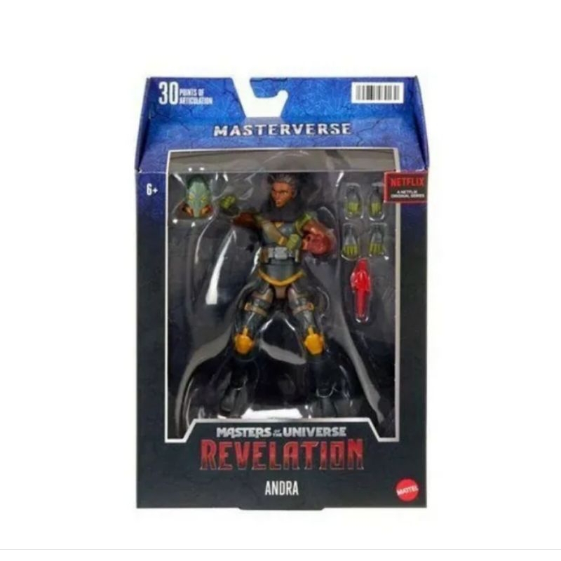 Jual he man masters of the universe revelation andra action figure ...