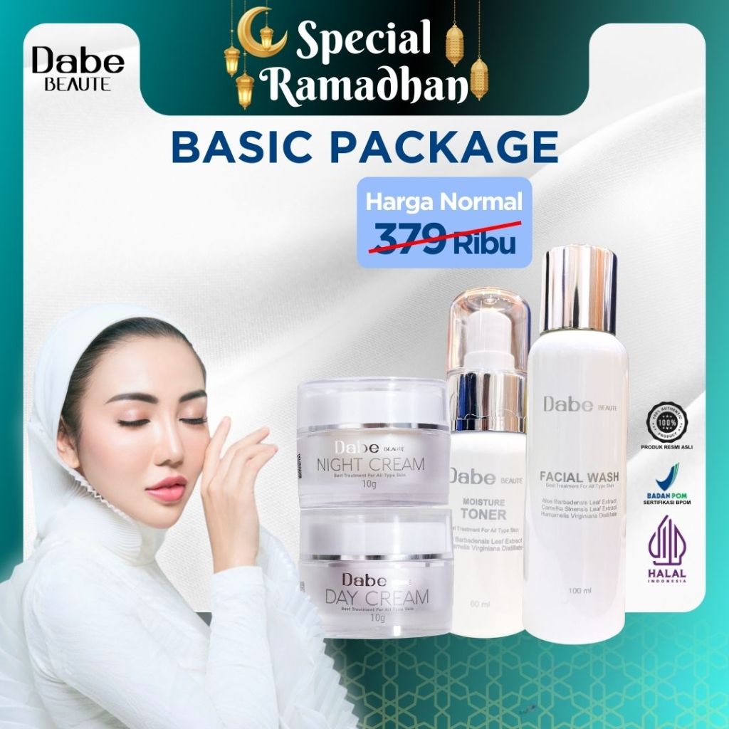 Jual [RAMADHAN] PAKETAN SKINCARE DABE BEAUTE | Shopee Indonesia