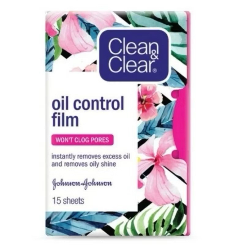 Jual Clean & Clear Oil Control Film 15’s ( isi 15 sheets ) | Shopee ...