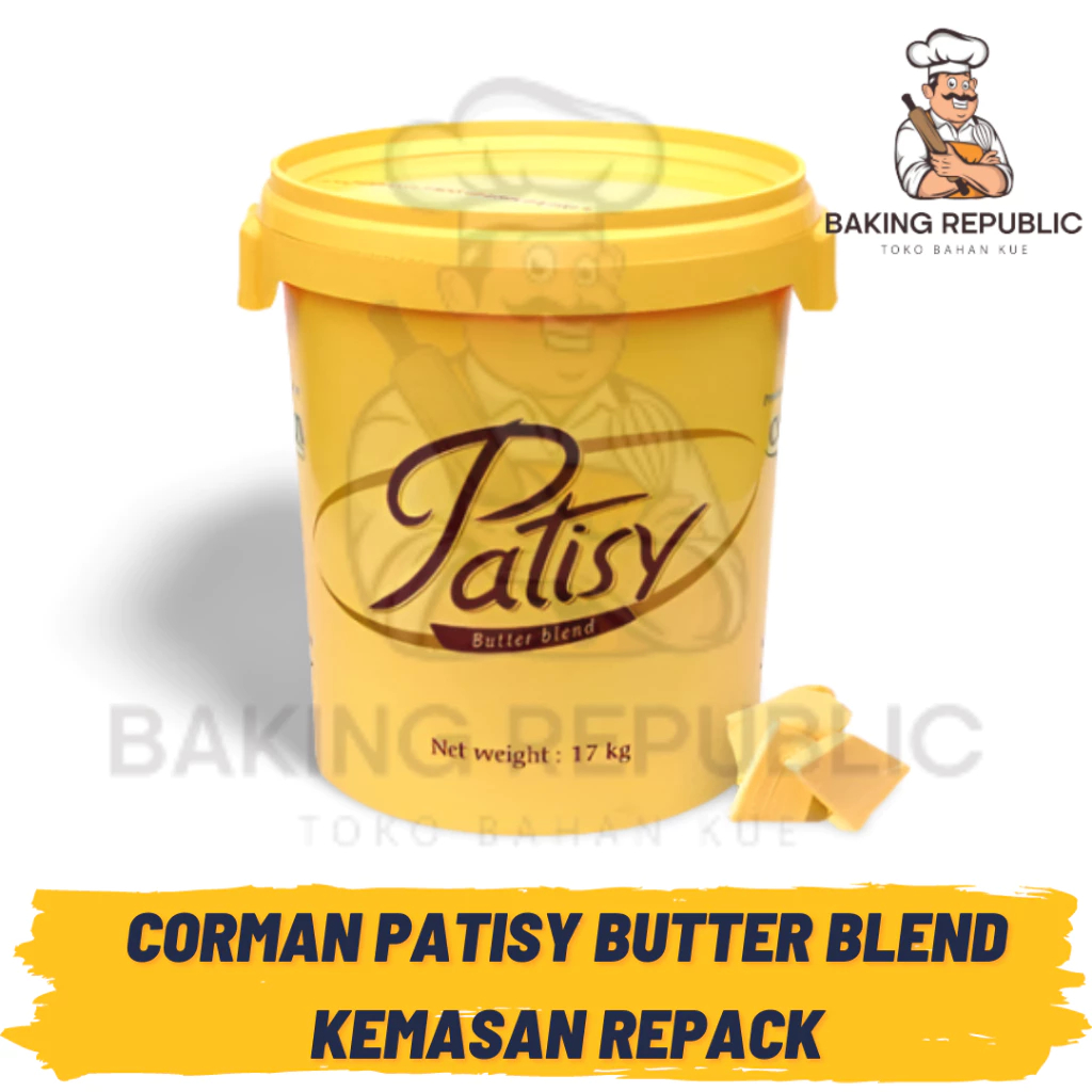 Jual CORMAN PATISY BUTTER BLEND 17kg | EXP 12-12-2025 | CORMAN PATISY ...