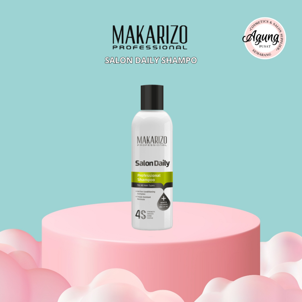 Jual MAKARIZO SALON DAILY SHAMPOO 200ml | Shopee Indonesia