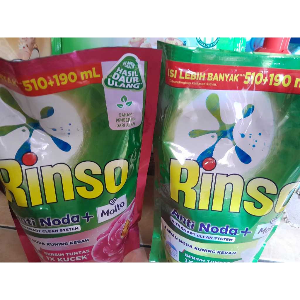 Jual Rinso Molto Detergent Cair 700 ml | Shopee Indonesia