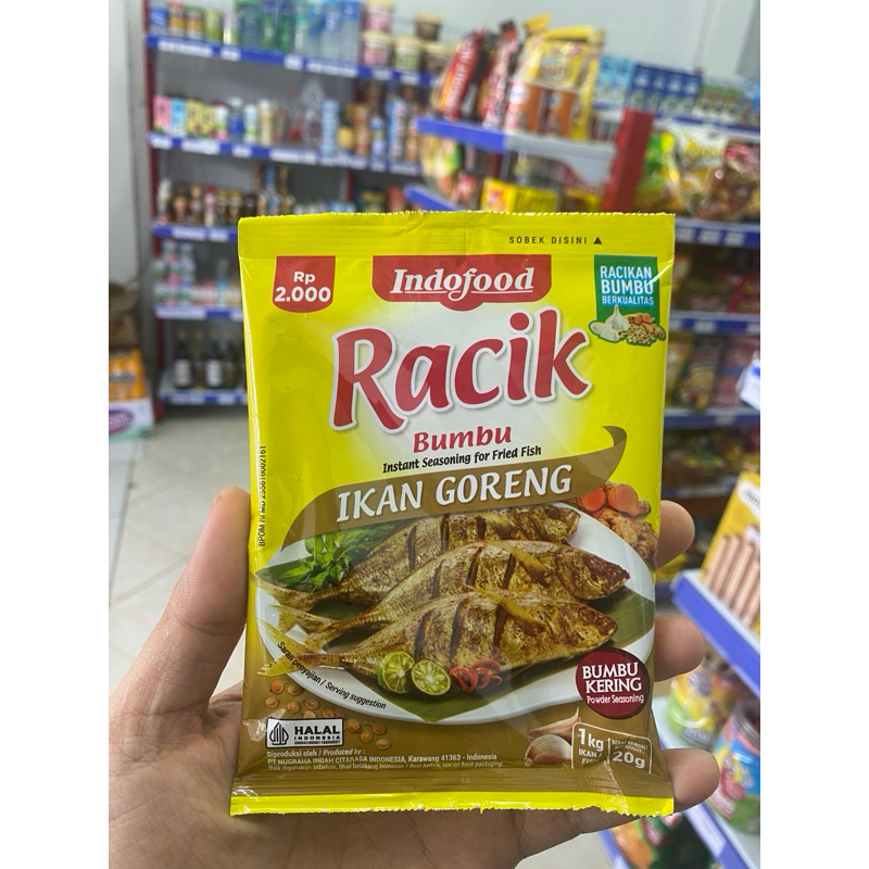 Jual Indofood Bumbu Racik Ikan Goreng 30gr | Shopee Indonesia