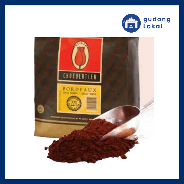 Jual TULIP COCOA POWDER BORDEAUX REPACK 1KG 500GR 250GR | Shopee Indonesia