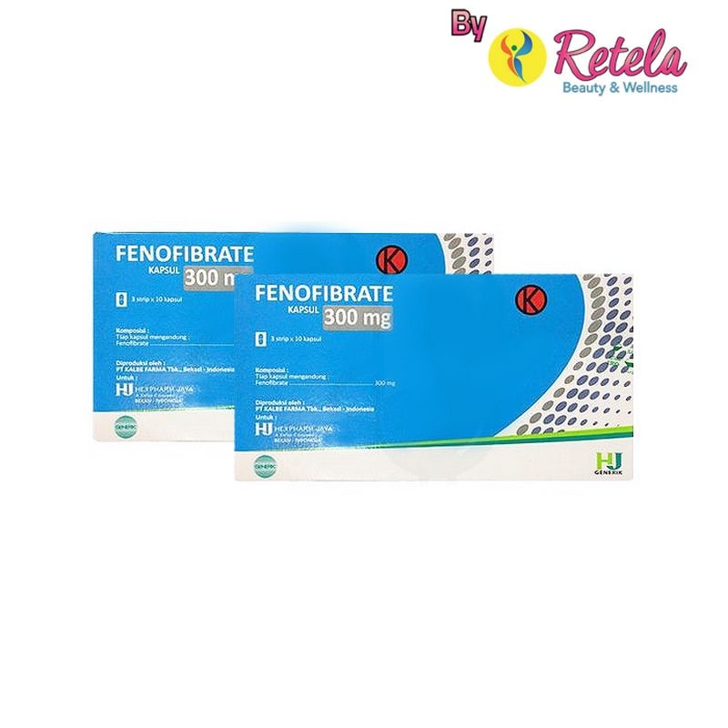 Jual FENOFIBRATE 300MG 1 BOX ISI 30 TABLET HJ | Shopee Indonesia