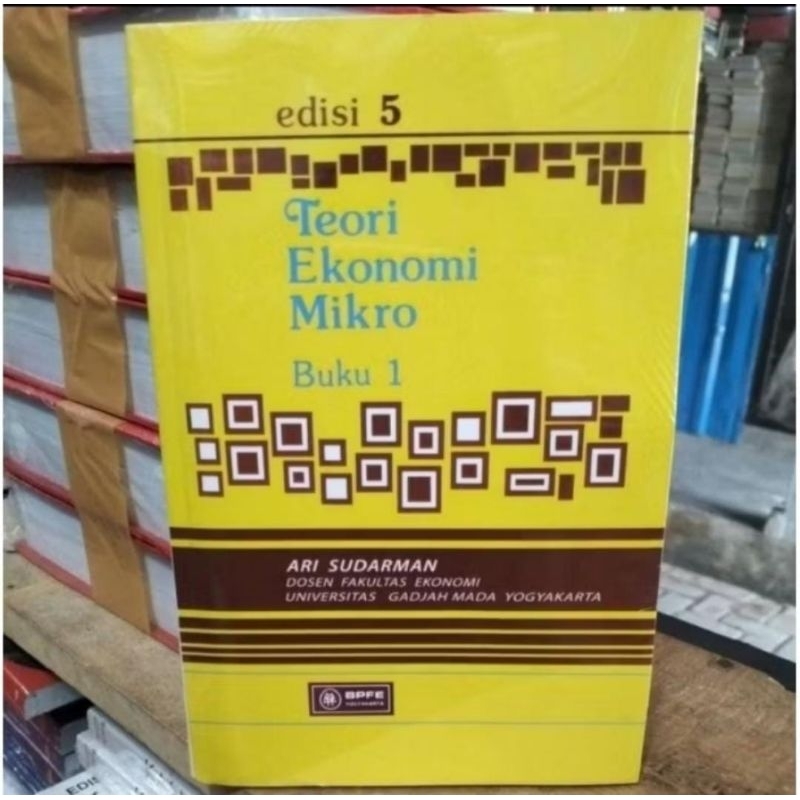 Jual Teori Ekonomi Mikro buku 1 edisi 5 Ari Sudarman | Shopee Indonesia