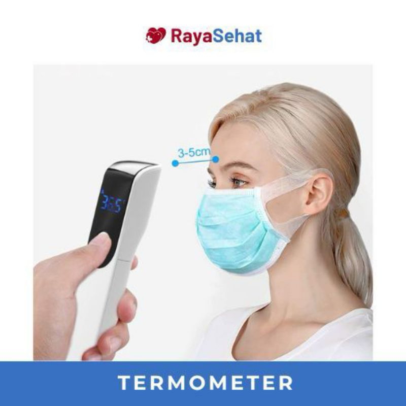 Jual Thermogun | Thermometer Infra Red Non-Contact | Shopee Indonesia