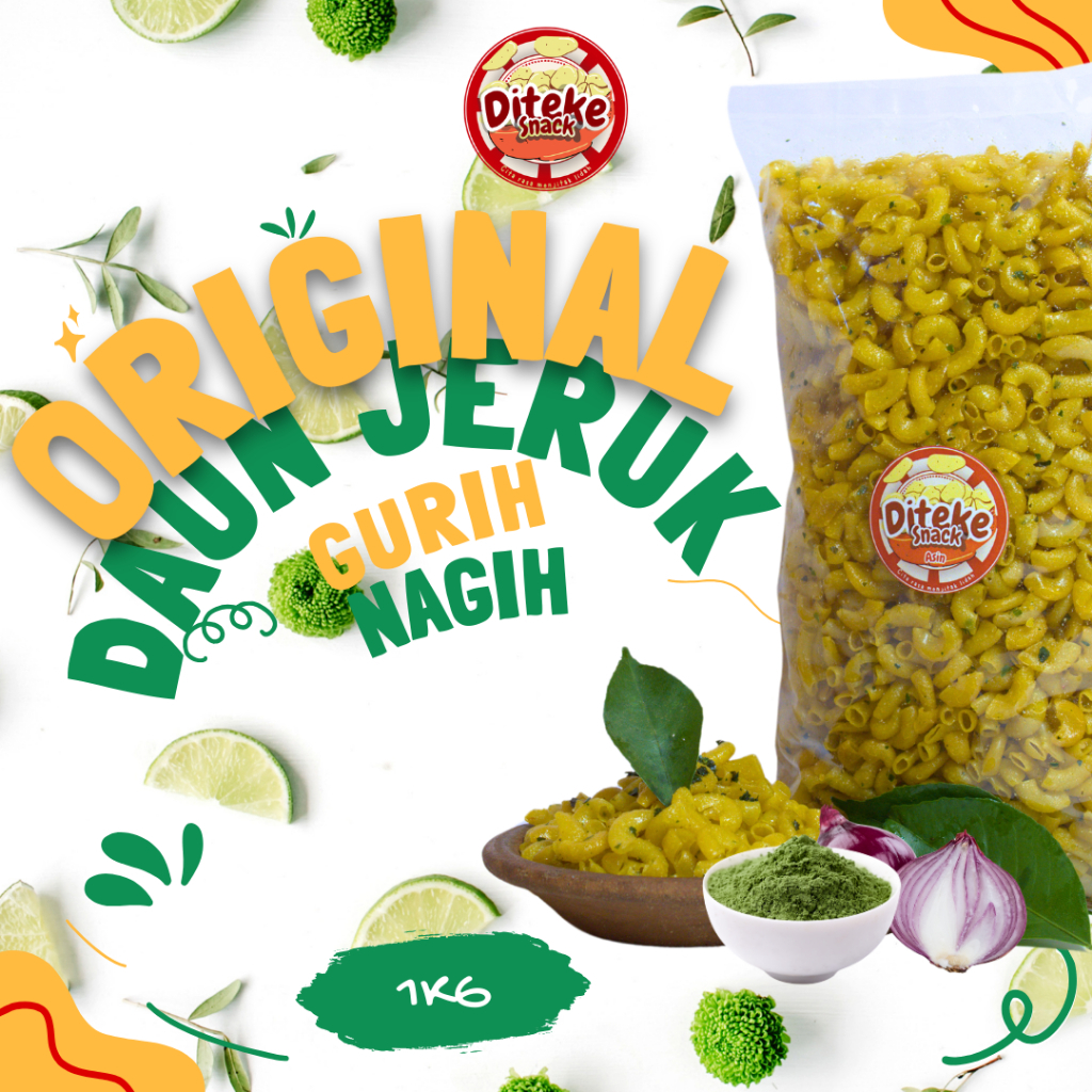 Jual Makaroni 1 Kg Diteke Snack Rasa Original Jeruk Asin Gurih Nagih ...