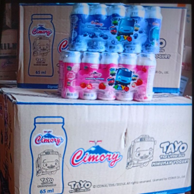 Jual Cimory yogurt mini ukuran 60ml 1 karton isi 100pcs | Shopee Indonesia