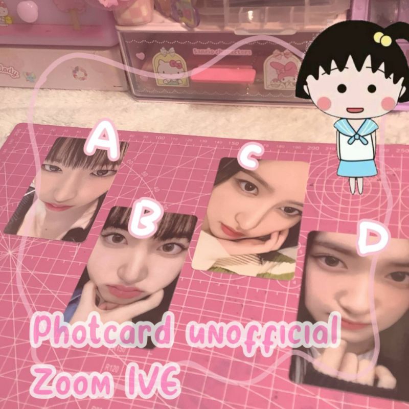 Jual PHOTOCARD IVE ZOOM UNNOFICIAL (baca desk) | Shopee Indonesia