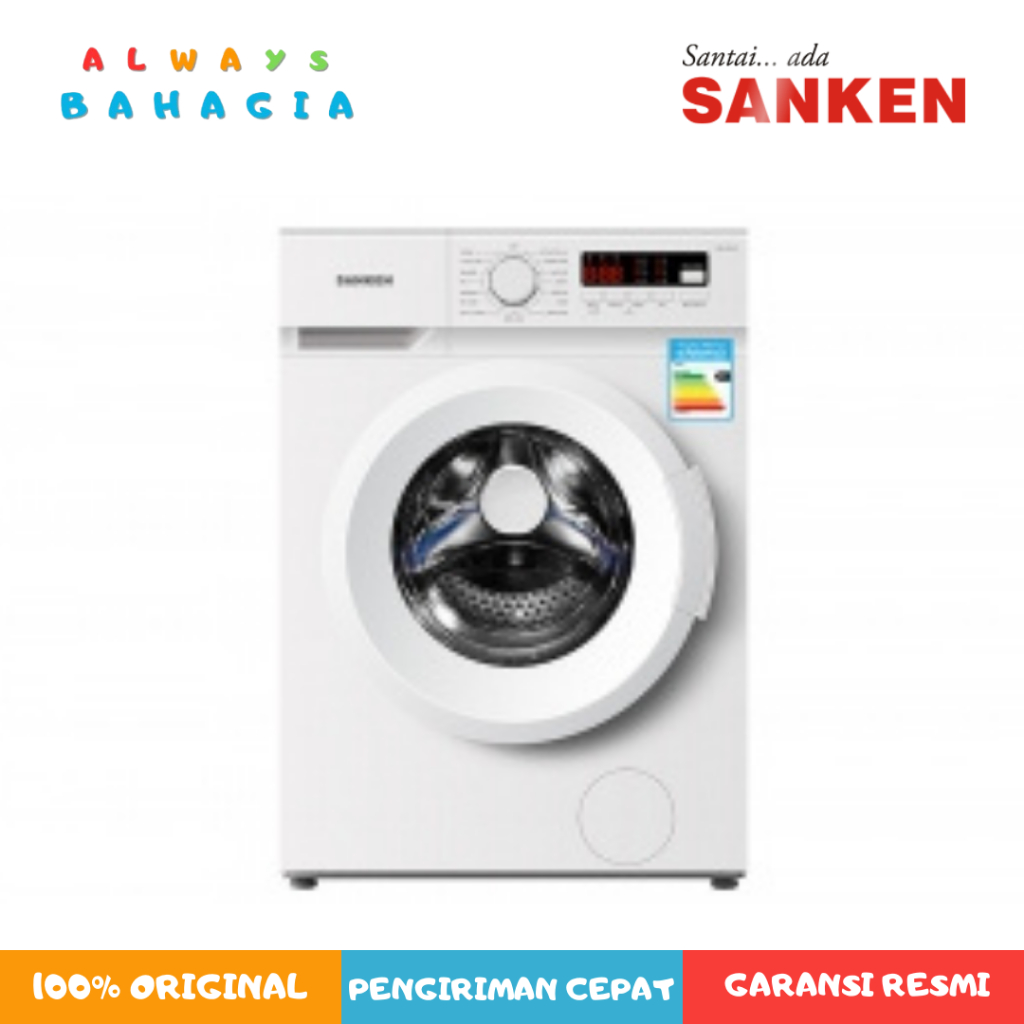 Jual SANKEN SFL-7200 Mesin Cuci Front Loading 7 kG | Shopee Indonesia