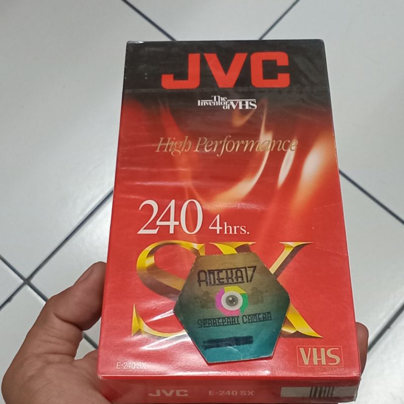 Jual Kaset Handycam Jvc SX240 VHS E-240 SX NEW ORI | Shopee Indonesia