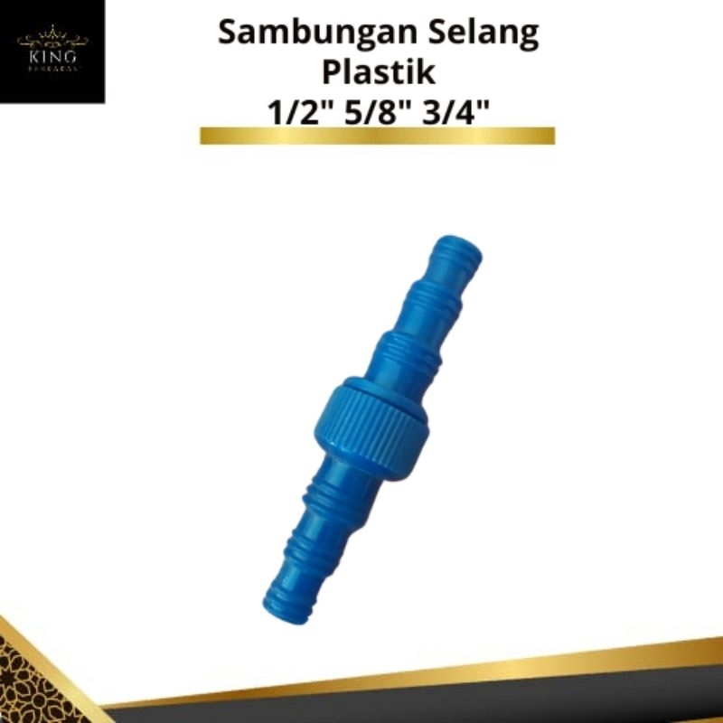 Jual Sambungan Selang Plastik ukuran 1/2", 5/8", 3/4" | Shopee Indonesia