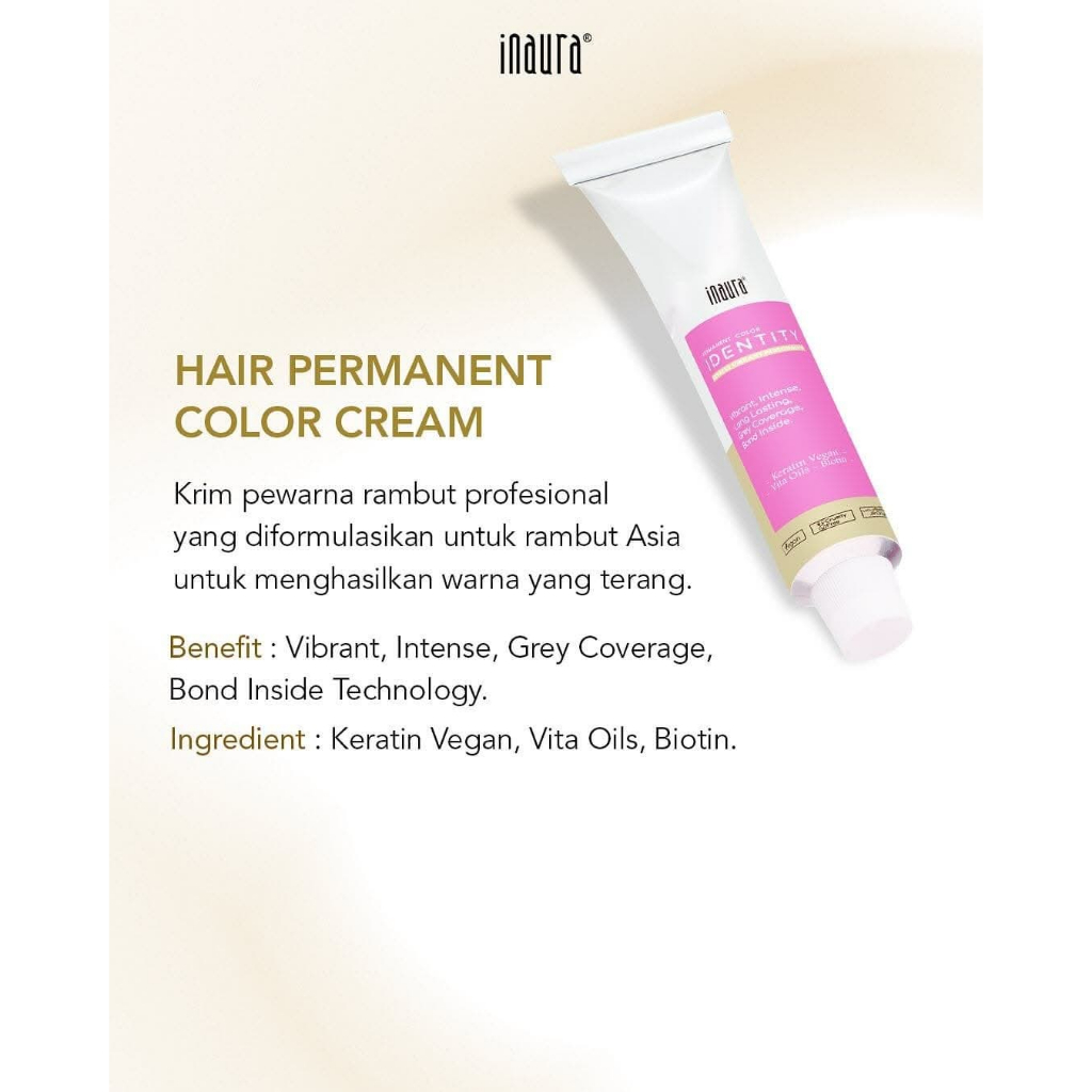 Jual INAURA IDENTITY COLOR 100ML | Shopee Indonesia