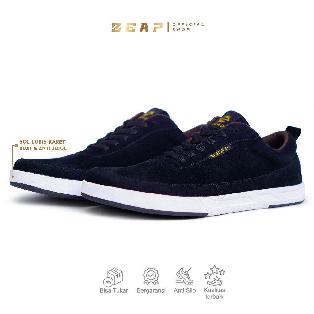 Jual Sepatu Pria Z7 Sepatu Sneakers Pria Keren Trendy Warna Hitam ...