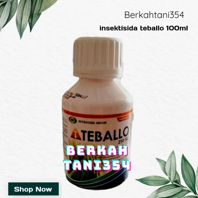 Jual insektisida teballo 100ml Racun hama wereng TEBALLO 100ML pembasmi kutu kutuan pada tanaman ...