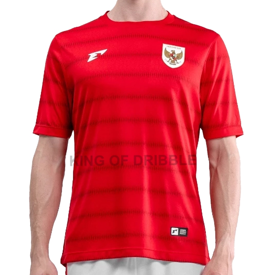 Jual KING OF DRIBBLE Jersey Erspo Timnas 2025 Supporter Home SS Red Man ...