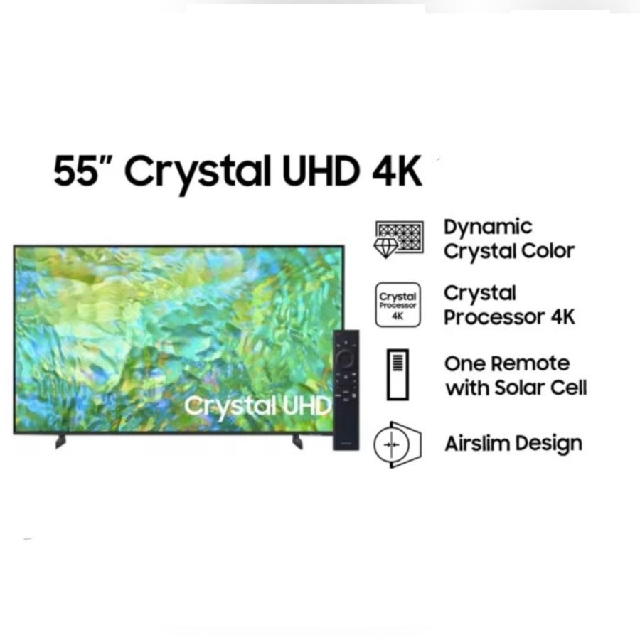 Jual LED TV SAMSUNG 55DU8000 SMART TV CRYSTAL UHD 4K UA55DU8000KXXD 55 ...