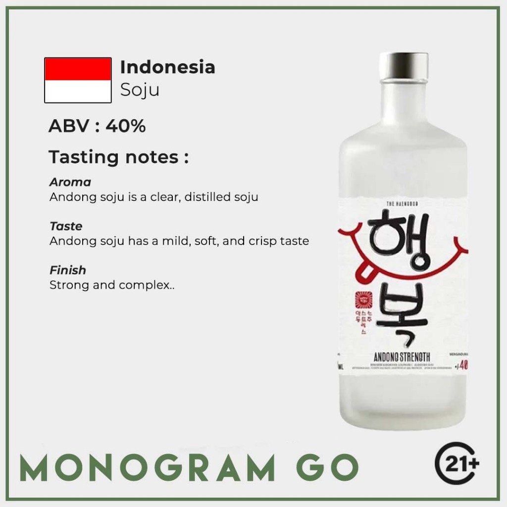 Jual ANDONG Soju Premium Strenght Original 700ml | Shopee Indonesia