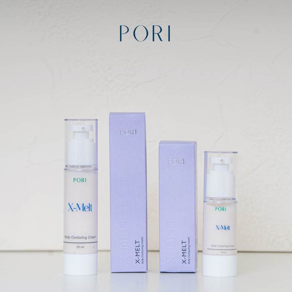 Jual PORI Body Cream X-Melt | Body Cream | Fat Burn | Stretchmark ...